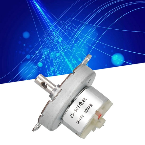 High Dc Motor, 40RPM DC12V JS-50T 12V Gear Motor Gear Motor Reduction ...
