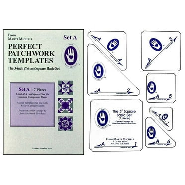 Perfect Patchwork Template Set D, Bonus Complement Set, Package of Eight - Walmart.com