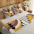 California King Size Medieval Bed Runner Set 102 x 20 inch Geometric ...