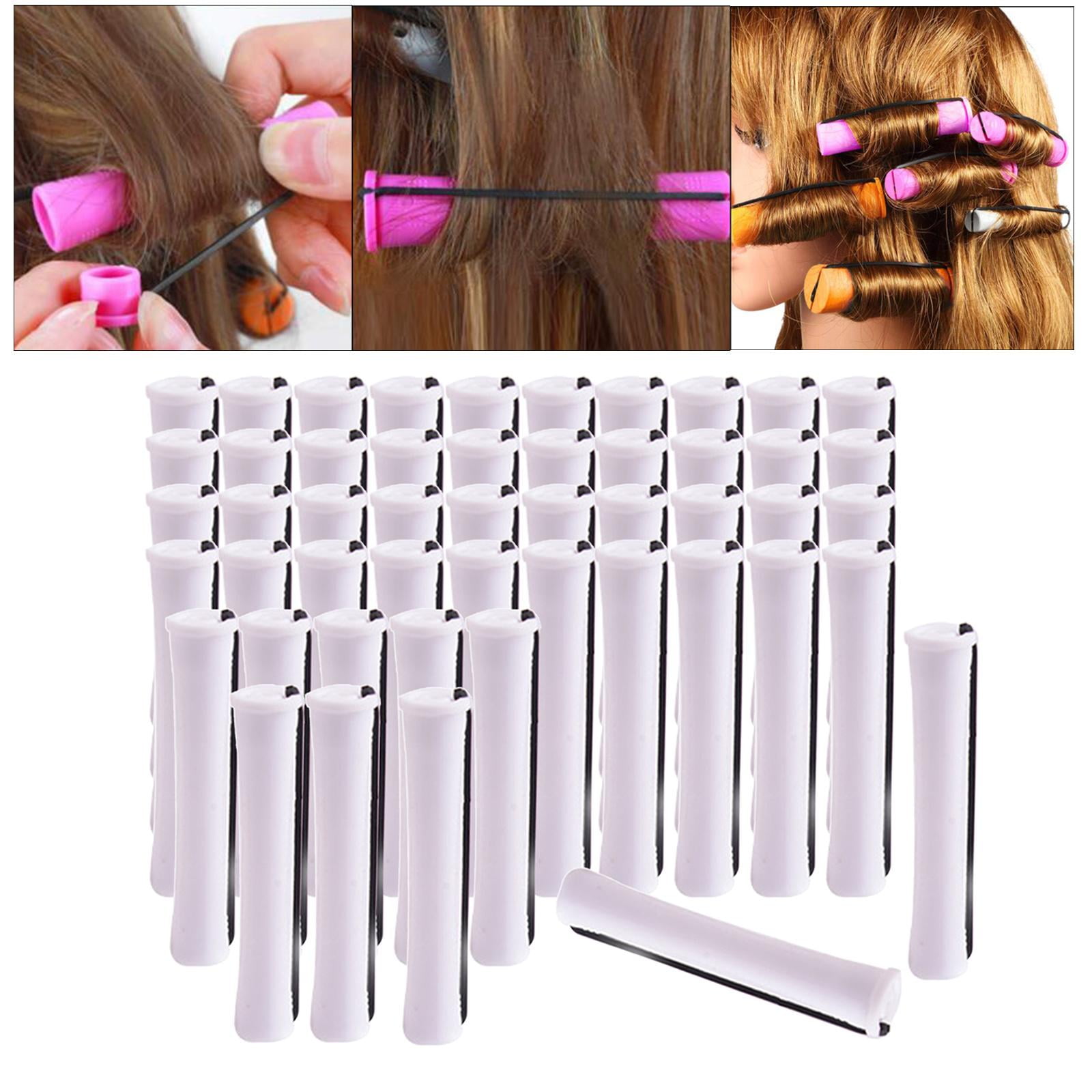 Cold Perm Rods ing Short Hair Heatless Rollers Perming ers Set with ...