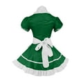 Socisucc Sexy Women Lingerie Apron Maid Outfit Cosplay Bow Bandage Dress Temptation Uniform