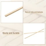 Uxcell 5/16 Inch Dowel Rods Wood Sticks 12 Inch Long Square Wooden ...