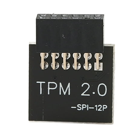 TPM SPI Module, 12Pin Independent Encryption Processor TPM2.0 Encryption Security Module For ...