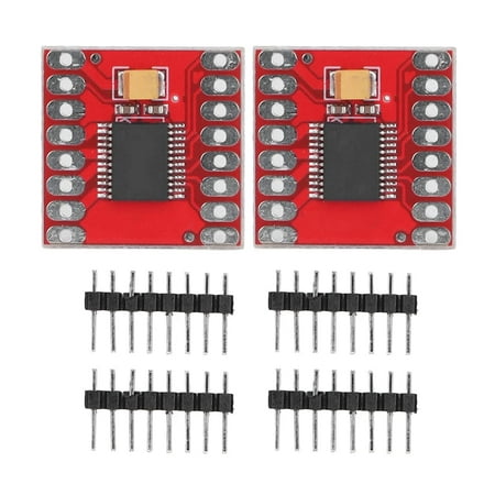 2 Sets Dual Motors Driver, Motor Drive Module Dual Driver Controller ...