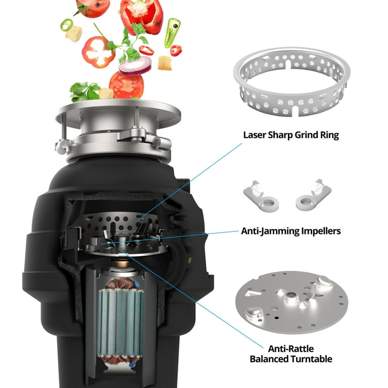 Bone Crusher 850 Garbage Disposal Garbage Disposer Flanges And