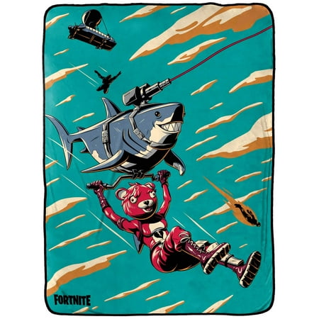 Jay Franco Fortnite CTL Loading Screen Raschel Blanket - Measures 60 x ...