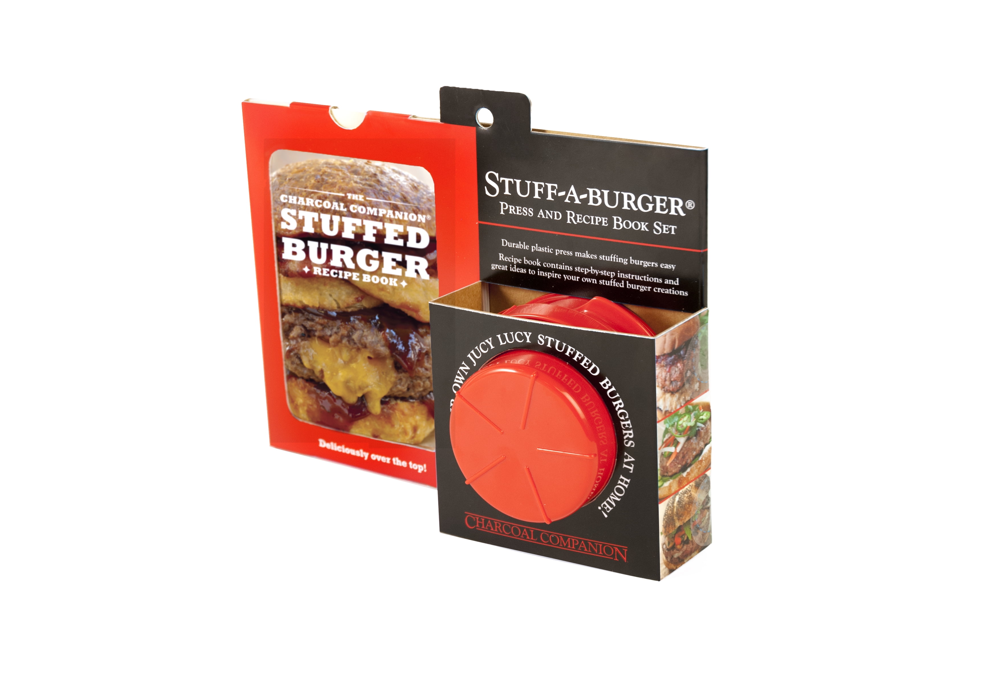 Charcoal Companion Stuffed Burger Recipe Book | Bryont Blog