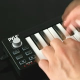 Pyle PMIDIKB10 - Compact MIDI Keyboard - USB Digital Piano Controller ...