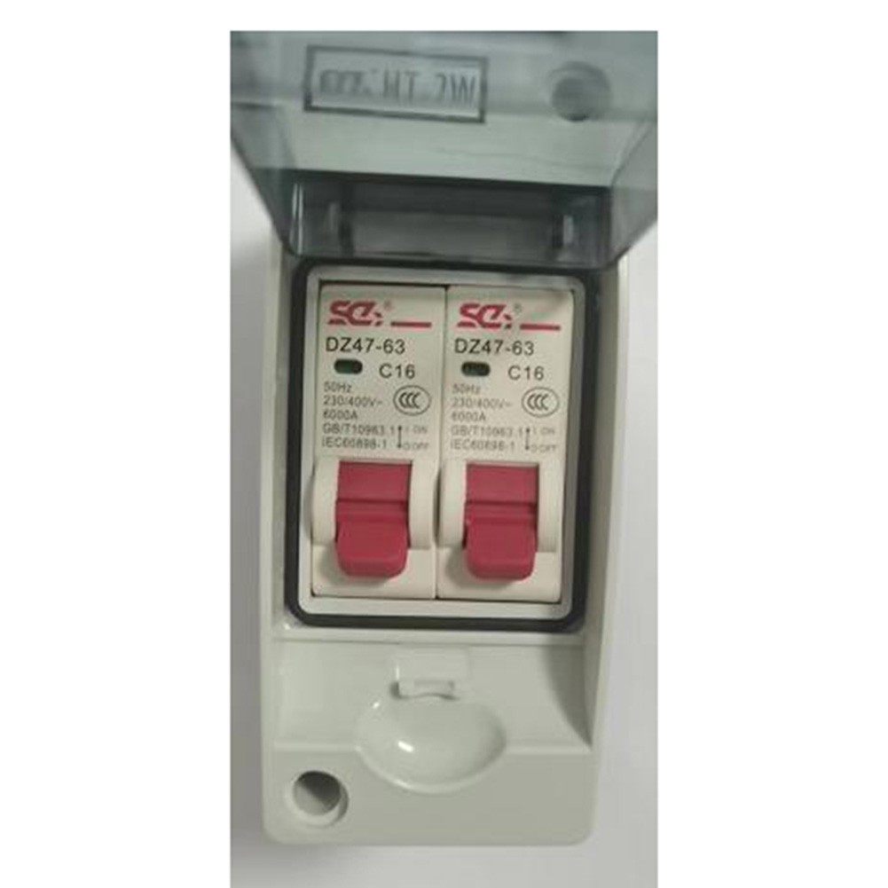 2-Way Garage Mini Consumption Unit Type C Multiple combinations 2 MCB ...