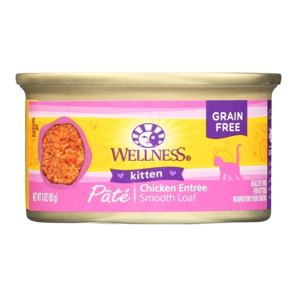 Wellness Complete Health Chicken Entree Flavor Pate Wet Cat Food for ...