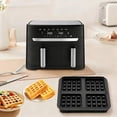 Air Fryer Silicone Biscuit Mold Set Square Waffle Model Non-stick ...