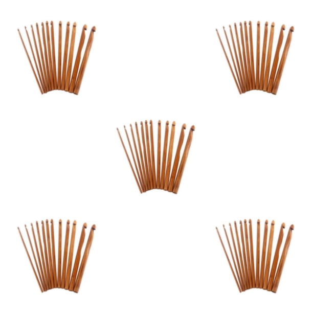 fastboy 12piece Smooth Wooden Knitting Set Glide Through Knitting ...