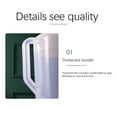 1 Gallon /4L Large Plastic Straining Pitcher Clear Round Plastic Water ...
