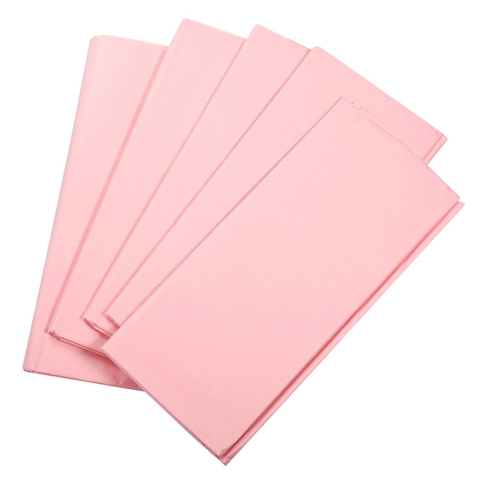 Uxcell Gift Wrap Tissue Paper Light Pink 20" x 26" for Gift Bags ...