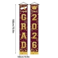 Clearance! Soovim Maroon and Gold Graduation Banner, Class of 2026 ...