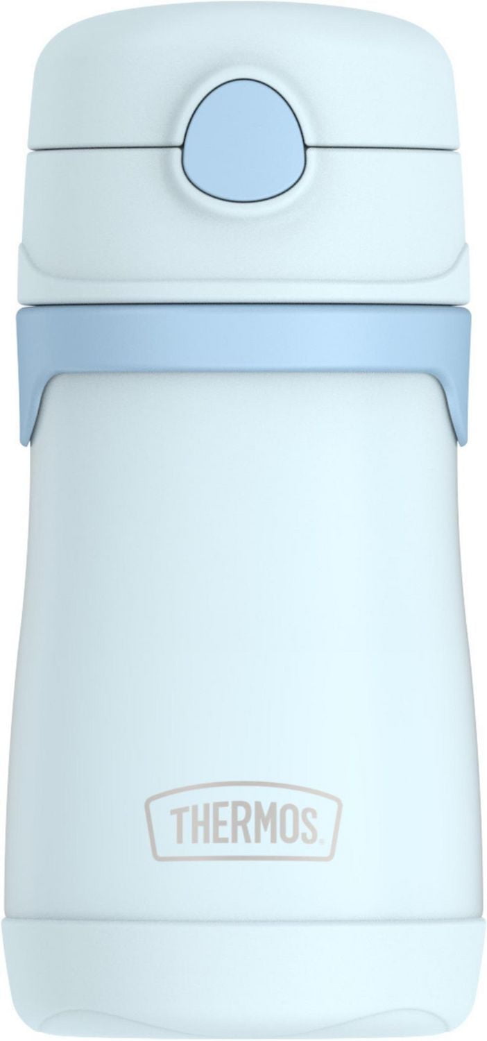 Thermos Baby Vacuum Insulated Stainless Steel 10 Oz Straw Bottle, 10 Oz ...