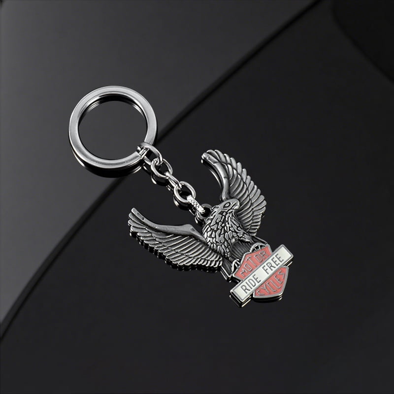 Click here for Unbranded Metal Motorcycle Car Keychain Keyring Pe... prices