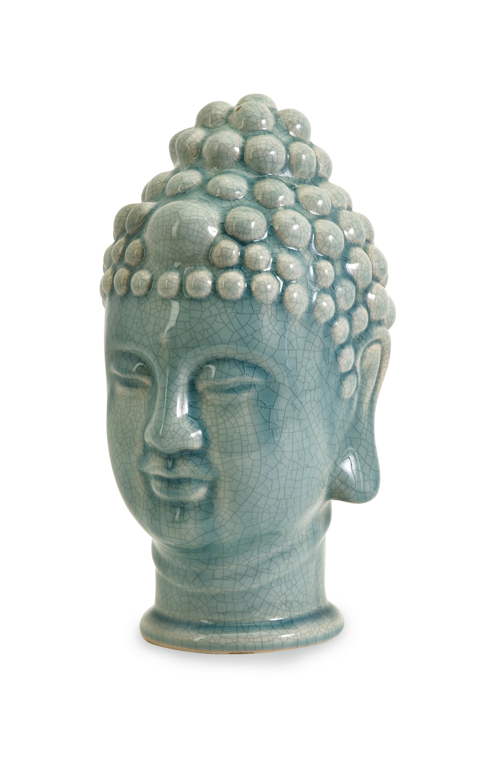 Striking Taibei Ceramic Buddha Head - Walmart.com