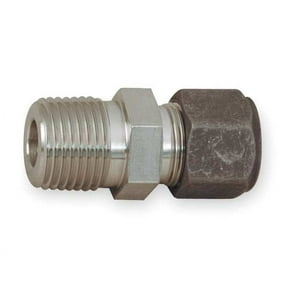 Parker Hex Coupling,316 SS, 1/4" Pipe Size,FNPT 4-4 FHC-SS - Walmart.com