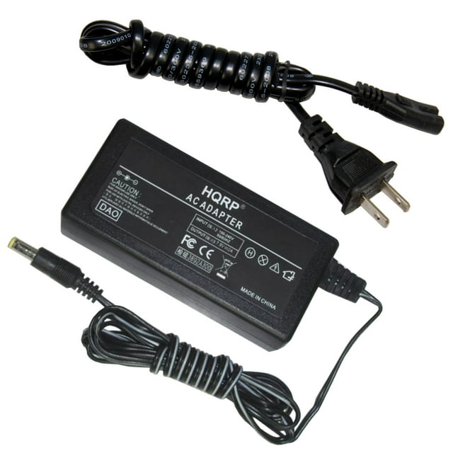 HQRP AC Adapter / Power Supply compatible with Panasonic VDR-D220 VDR ...