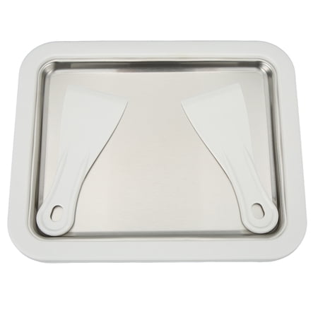 Rolled Ice Cream Machine Cold Plate Stainless Steel Ice Maker Pan ...