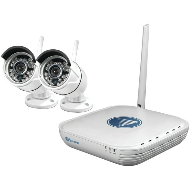 Swann SWNVK-460KH2-US 4-Channel Wi-Fi Security System With 2 Wireless ...