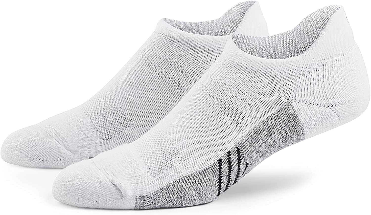 MISSION Performance Heel Tab Socks Ventilated Heat Release, Unixex, 2 ...