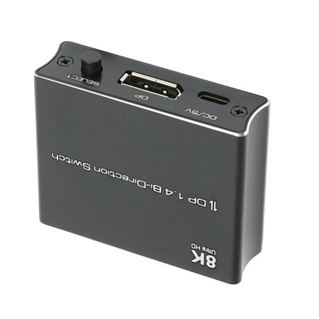 8K Displayport 1.4 Switch, Multipurpose High Resolution Plug And Play ...