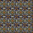 4.2x4.2 Atessa Talavera Mexican Tile, Set of 9 pcs - Walmart.com