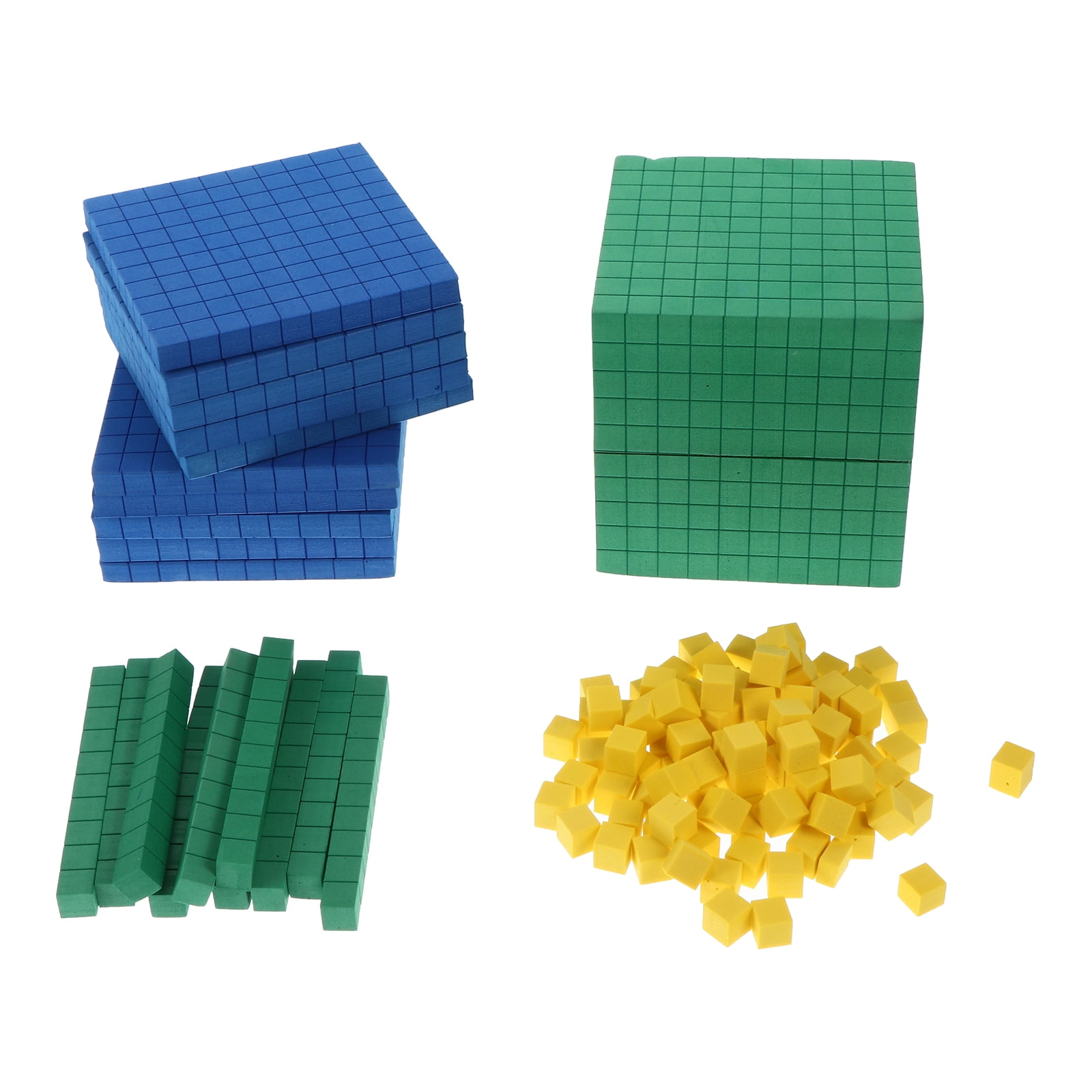 OUNONA 1 Set Math Counting Cube Educational Learning Children Toy ...