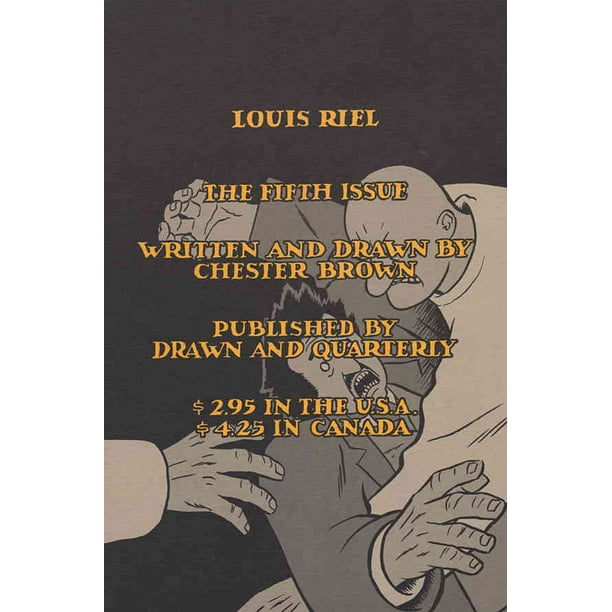 Louis Riel #5 VF ; Drawn and Quarterly Comic Book - Walmart.com