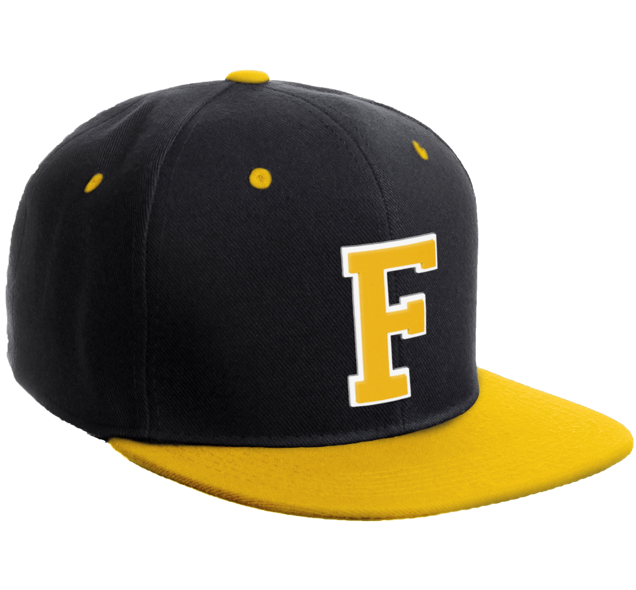 Daxton Classic Snapback Hat Custom A to Z Initial Varsity Letters ...