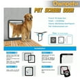 Ownpets Lockable Pet Screen Door, with Magnetic Locking Function ...