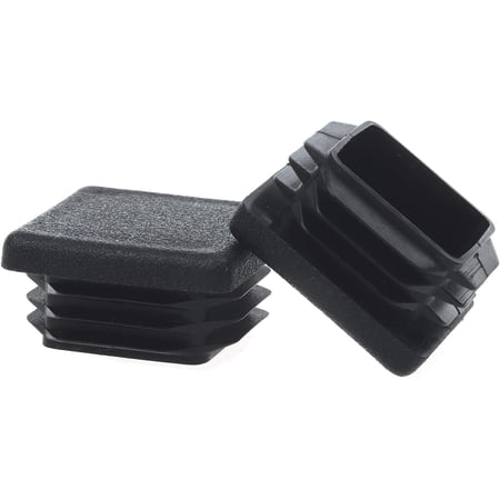 Timsec 3/4" Square Plastic Plug, End Caps for Tubing Pipe OD 3/4" x 3/4 ...