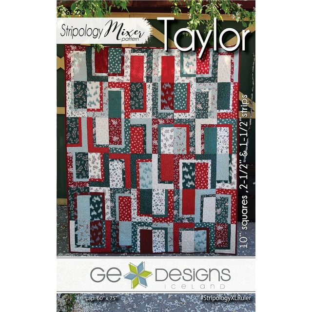 Taylor Quilt Pattern by GE Designs - Walmart.com