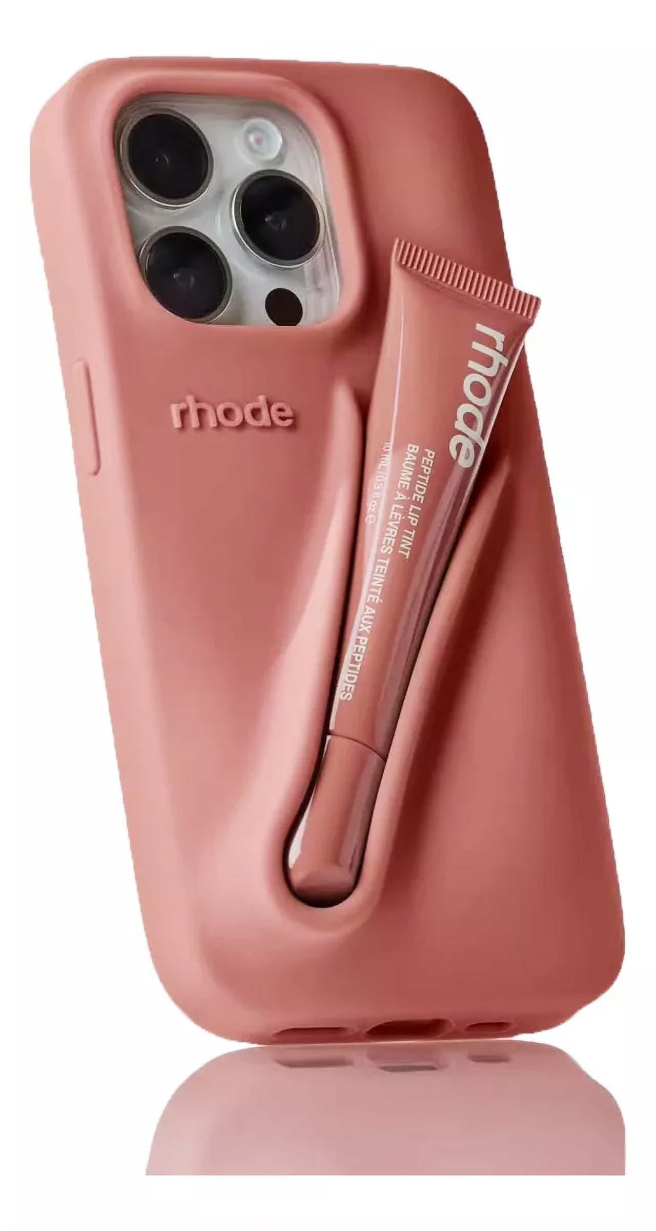 Funda Rhode Hailey Bieber Original Con Labial Para iPhone | Walmart en ...