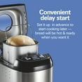 Hamilton Beach 2 lb Bread Maker Machine, Artisan Dough Bread Maker with ...