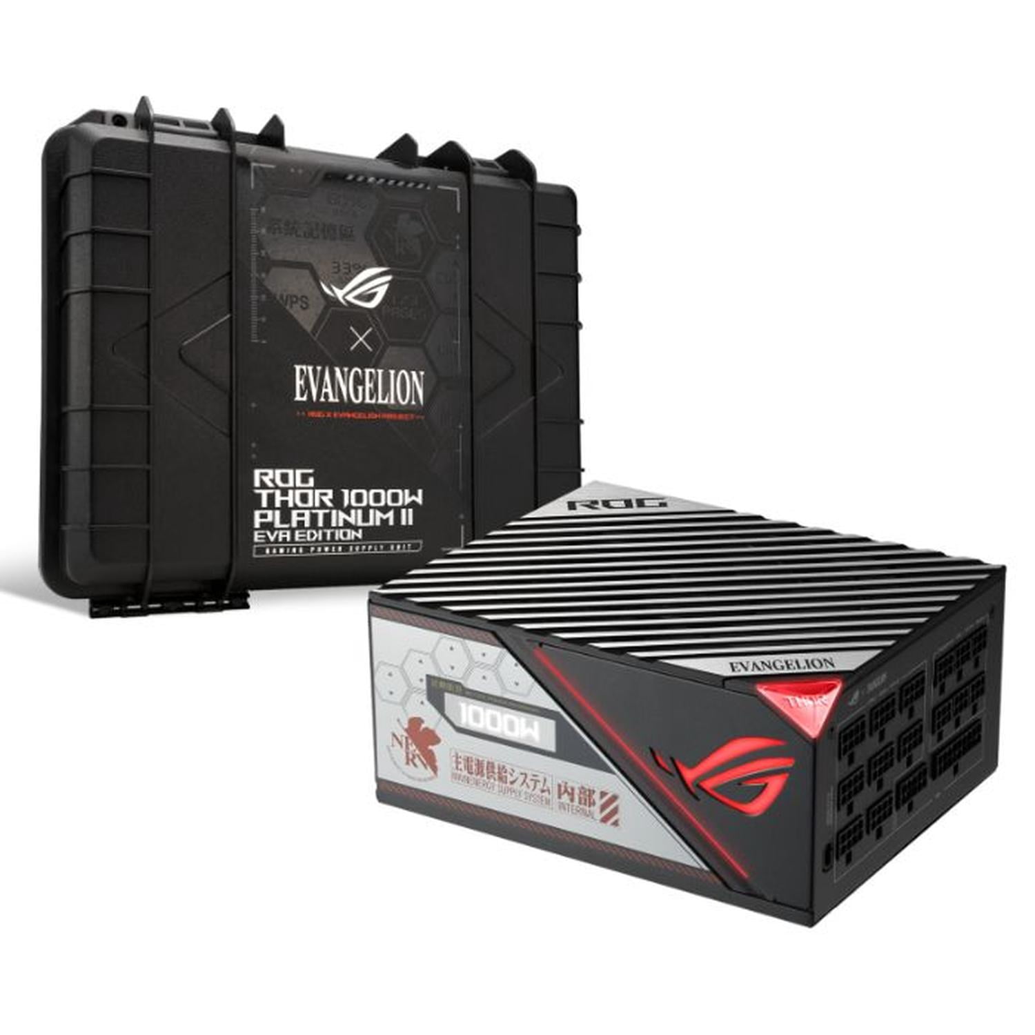 Fuente de poder PC Gamer Asus ROG Thor 1000W 80 Plus Platinum Modular ...