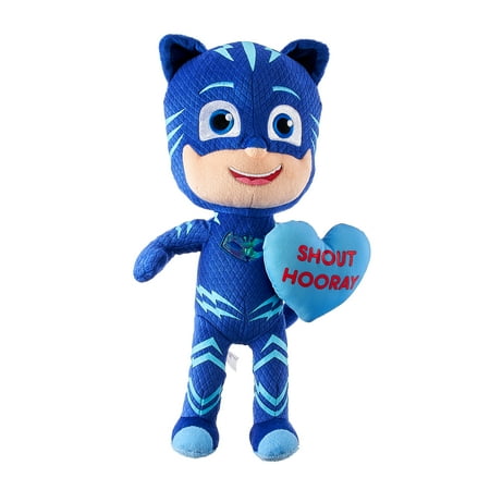 PJ Masks Valentine Plush, Catboy Holding Heart, Kids Toys for Ages 2 up ...