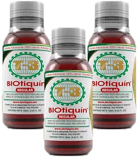 BIOtiquín Regular 125 ml - Caroteno rojo hidrosoluble, extracto de ...