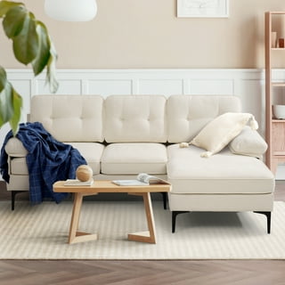 Modway Rowan Fabric Sofa in White - Walmart.com