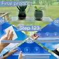 2 Pack 12 Inch Acrylic Window Boxes Plant Shelves, with Suction Cup ...