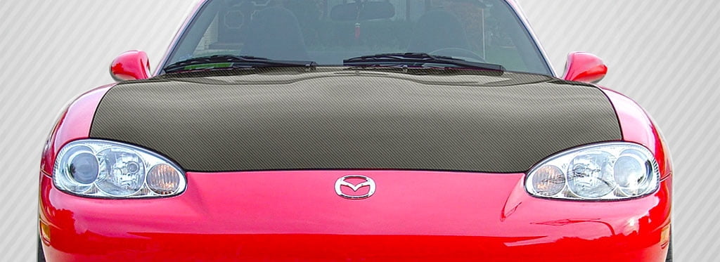 1999-2005 Mazda Miata Carbon Creations OEM Look Hood - 1 Piece ...