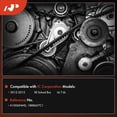 A-Premium Serpentine Belt 69.48 In Heavy-Duty For IC Corporation RE ...