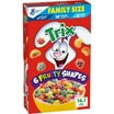 Trix Whole Grain Fruity Breakfast Cereal, 6 Fun Shapes, 10.7 OZ Box ...
