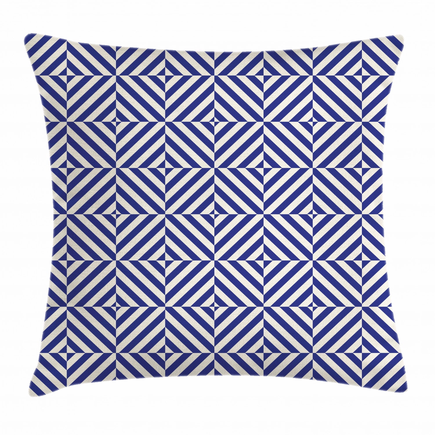 Navy Blue Decor Throw Pillow Cushion Cover, Symmetric and Asymmetric ...