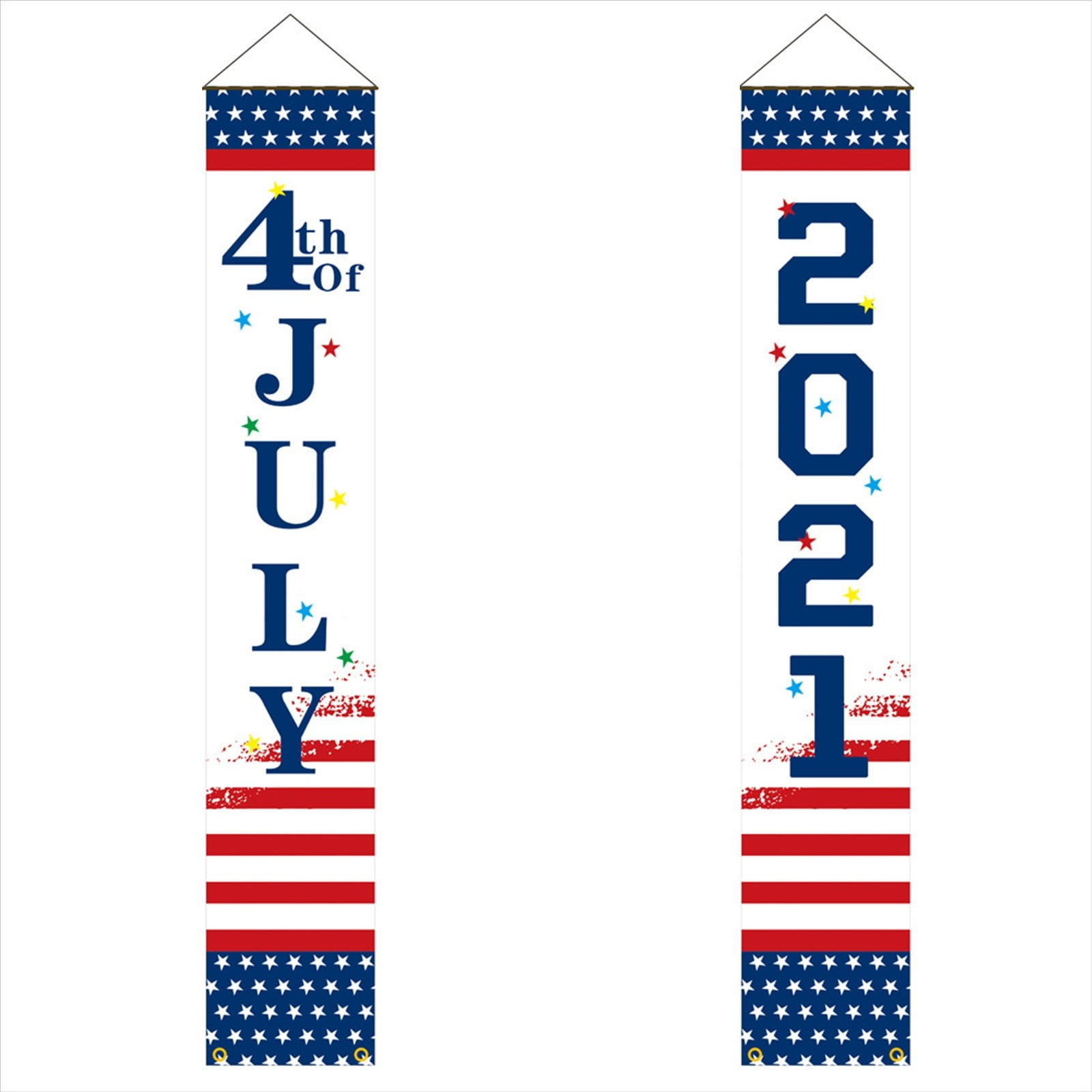4th of July Decorations Botrong American Independence Day Couplet 2021 ...