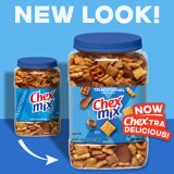 Chex Mix Traditional Snack Mix 20 oz Salty Snack Tub with Crunchy ...
