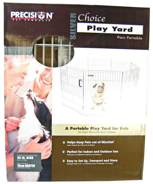 Precision Pet Silver Choice Exercise Pen Model SXP – Walmart Inventory ...