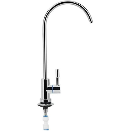 Water Faucet, Mini Swan Neck Drinking Water Filter Tap Reverse Osmosis ...